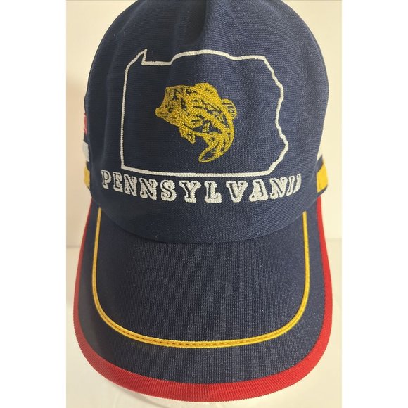Unbranded | Accessories | Vintage 3 Stripe Hat Pennsylvania State Three ...